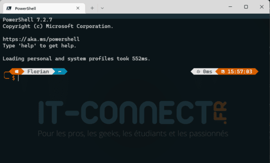 Oh My Posh, la solution pour un beau thème PowerShell