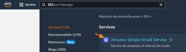 Prise en main d'Amazon SES pour envoyer des e-mails