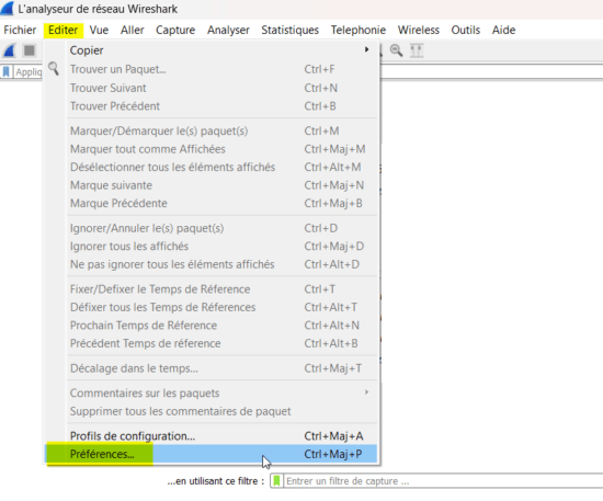 Déchiffrer les flux TLS (HTTPS - QUIC) avec Wireshark