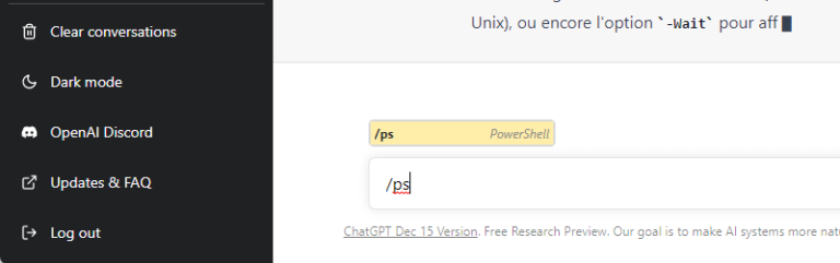 ChatGPT est disponible sur Windows, Linux et macOS