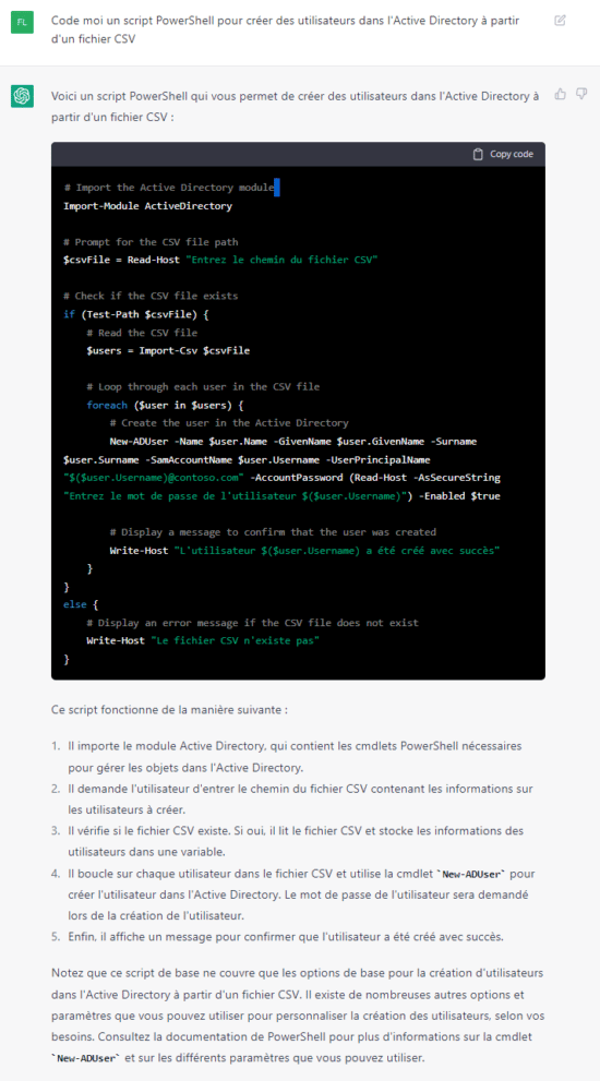 ChatGPT - Qu'est-ce que c'est ? A quoi ça sert