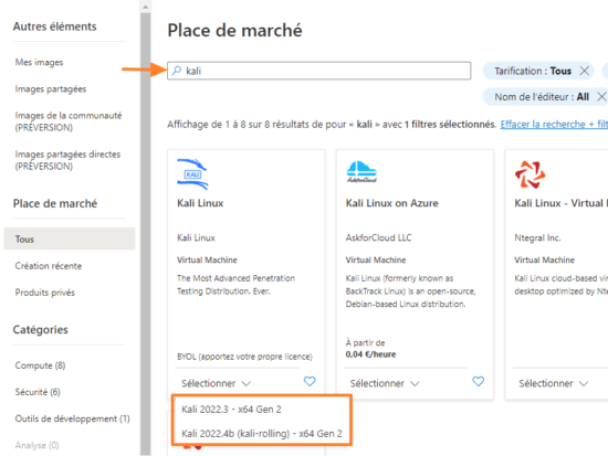 Kali Linux Sur Azure Comment Créer Une Vm