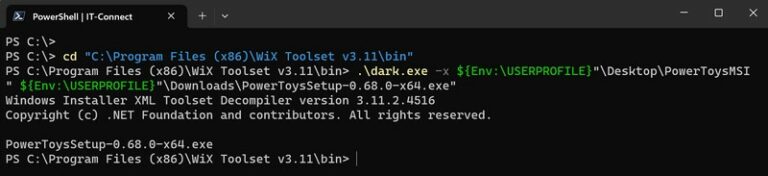 Installer et configurer les PowerToys par GPO