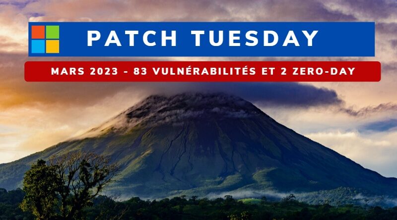 Patch Tuesday - Mars 2023 : 83 vulnérabilités corrigées