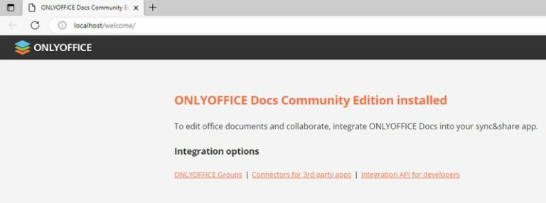 Installer ONLYOFFICE Docs et l'intégrer à Nextcloud
