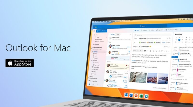 Apple : l'application Outlook pour Mac devient gratuite