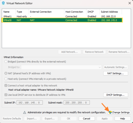 Le réseau avec VMware Workstation Pro : NAT, Bridged, etc.