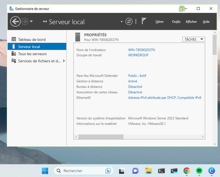 Découverte du mode Unity de VMware Workstation Pro / Player
