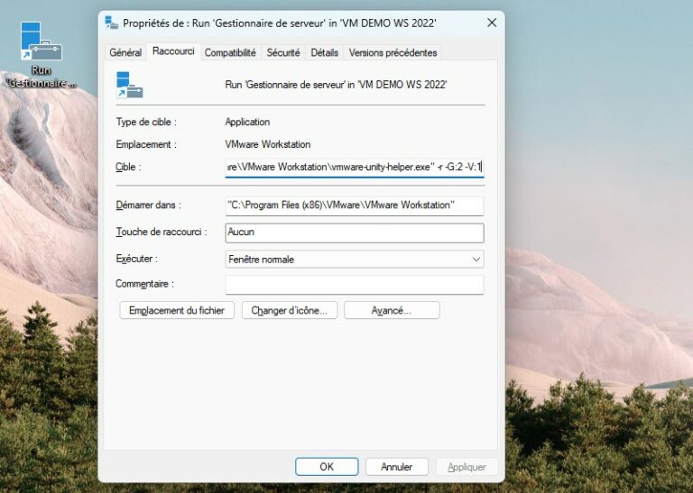 Découverte du mode Unity de VMware Workstation Pro / Player