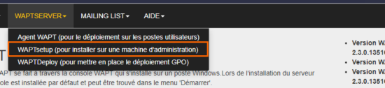 Déployer des logiciels sous Windows avec un serveur WAPT
