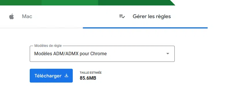 GPO Google Chrome : désactiver le gestionnaire de mots de passe