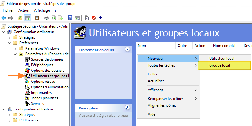 GPO : définir un utilisateur "Administrateur" local des PCs