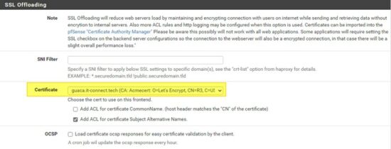 Apache Guacamole Avec Un Reverse Proxy Haproxy Sous Pfsense