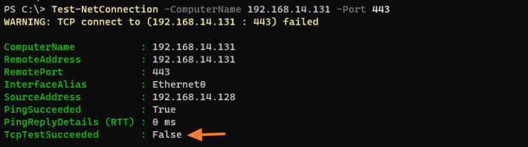 Comment tester si un port est ouvert avec PowerShell