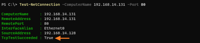 Comment tester si un port est ouvert avec PowerShell