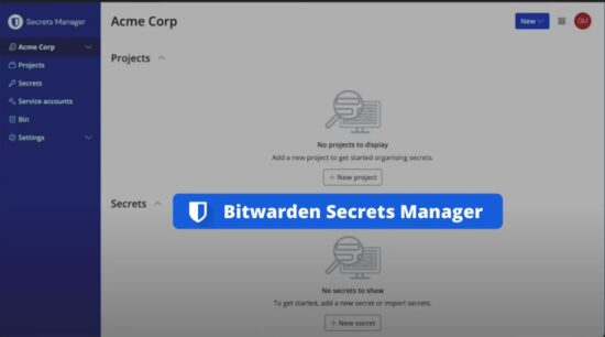 Bitwarden Secrets Manager, une nouvelle application gratuite et open source