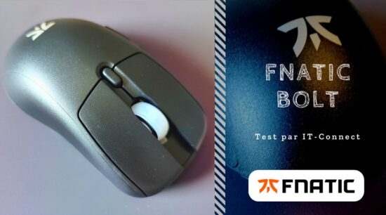 Test Fnatic Bolt - Souris Gaming - Mon avis complet