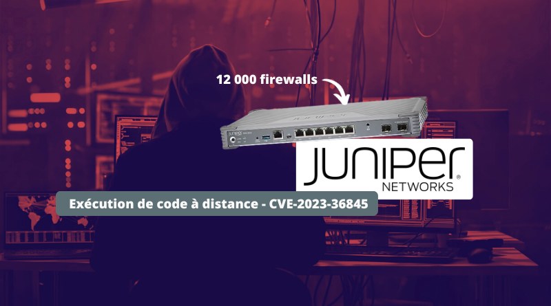 Près de 12 000 firewalls Juniper à la merci de cette faille de sécurité