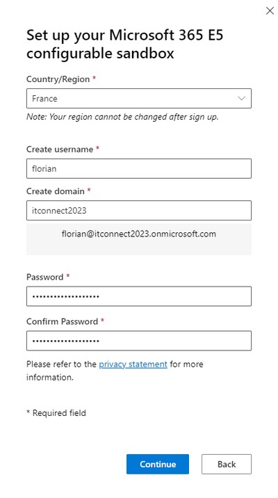 Créer un Lab Microsoft 365 gratuitement en 5 minutes