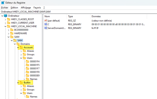 Ce qu'il faut savoir sur la base SAM de Windows