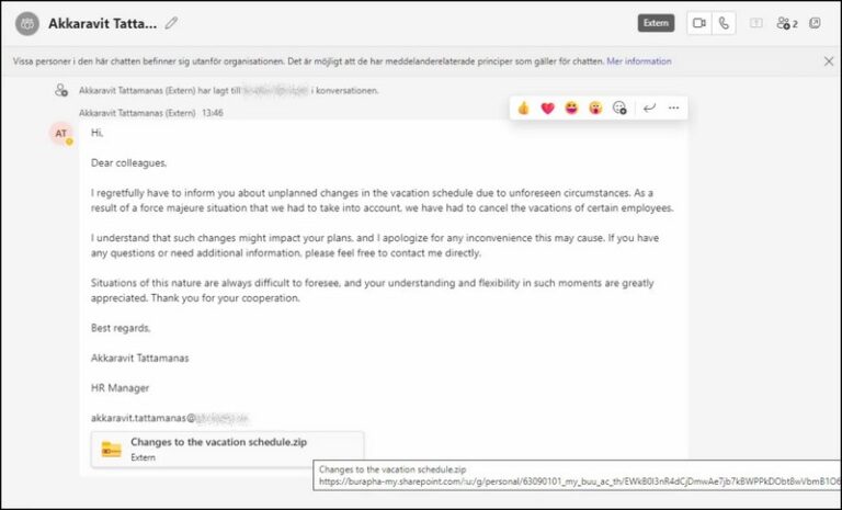 Phishing : le malware DarkGate distribué via Microsoft Teams