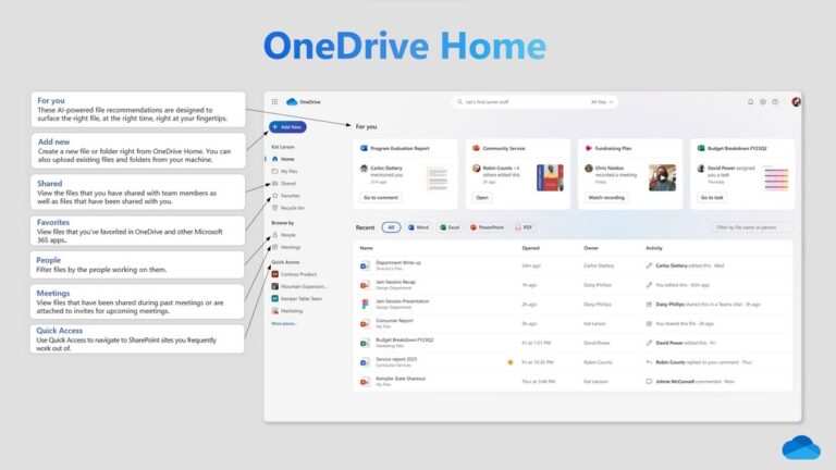 Plus moderne et plus complet, voici le nouveau OneDrive
