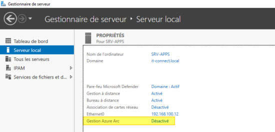 La KB5031364 ajoute un assistant Azure Arc à Windows Server 2022