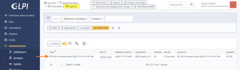 Comment installer et configurer l'agent GLPI par GPO