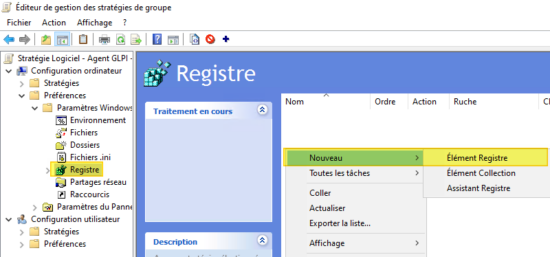 Comment installer et configurer l'agent GLPI par GPO