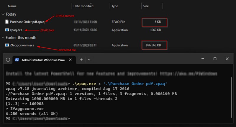 Phishing : le malware Agent Tesla utilise une pièce jointe au format ZPAQ