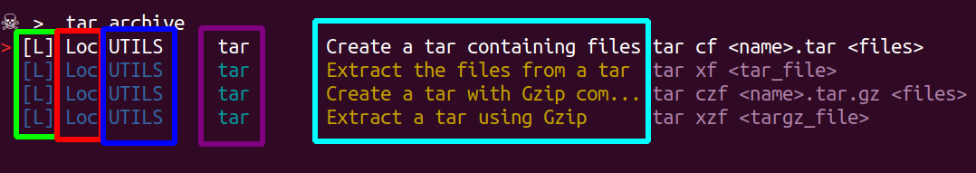 Avec arsenal, retrouvez facilement vos commandes Linux favorites