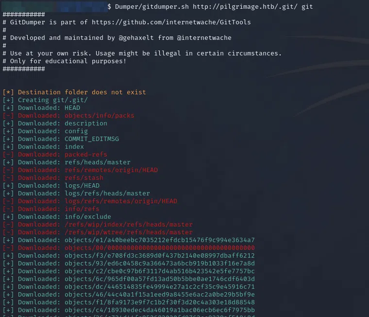 Résoudre la box Pilgrimage HTB (outils, méthodes et recommandations)
