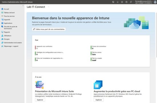 Comment débuter avec Microsoft Intune ? - Microsoft 365