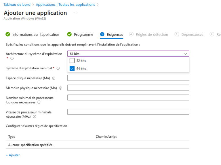 Déployer une application ".exe" sur Windows avec Intune
