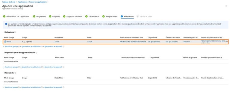 Déployer une application ".exe" sur Windows avec Intune