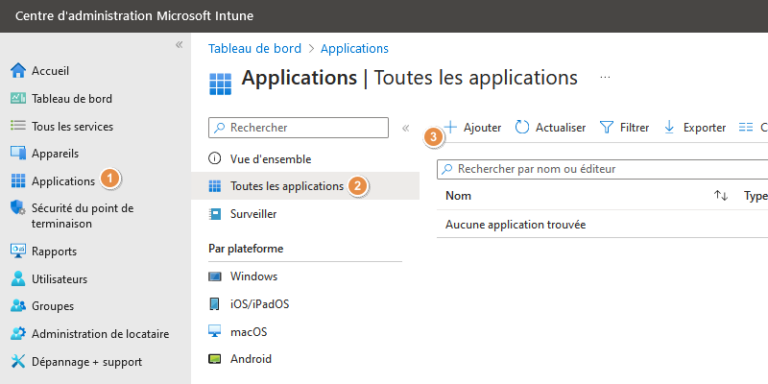 Déployer une application ".exe" sur Windows avec Intune