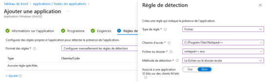 Déployer une application ".exe" sur Windows avec Intune