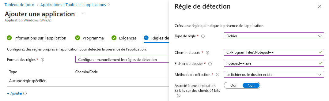 Déployer une application ".exe" sur Windows avec Intune