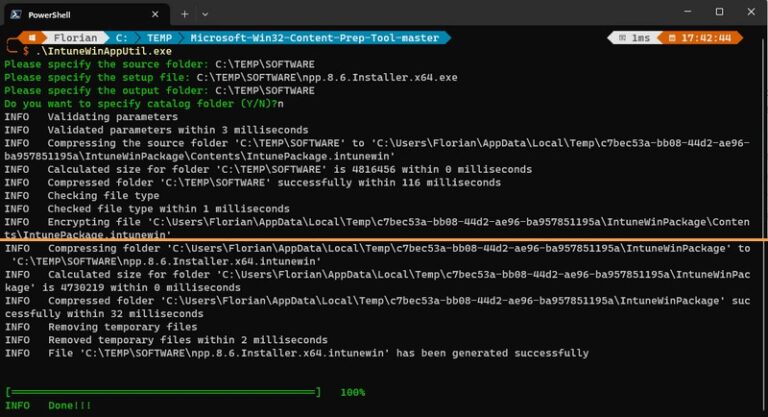 Déployer une application ".exe" sur Windows avec Intune