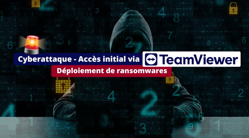 Les cybercriminels utilisent TeamViewer pour déployer des ransomwares