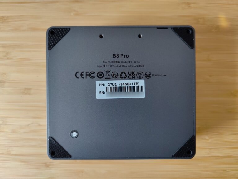 Test BMAX B8 Pro - Avis sur ce mini PC (Intel Core i7)