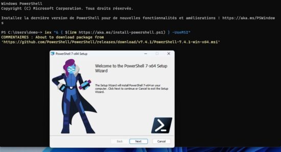 Comment installer PowerShell sur Windows