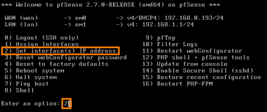 VMware Workstation - Créer un lab avec un pare-feu PfSense