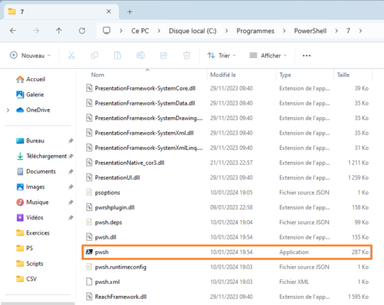 Prise en main de la console PowerShell sur Windows