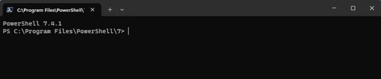 Prise en main de la console PowerShell sur Windows