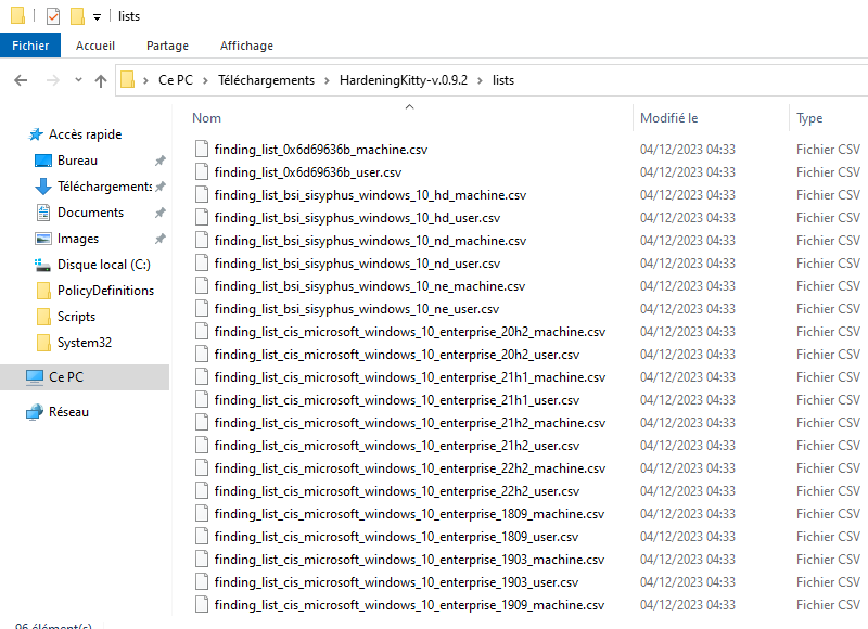Hardening de Windows 11 et Windows Server 2022 - Sécurité
