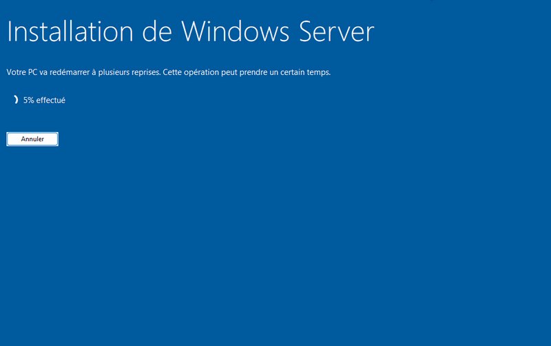 Comment installer Windows Server 2025 (Preview)