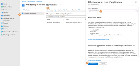 Déployer un logiciel au format MSI sur Windows avec Intune