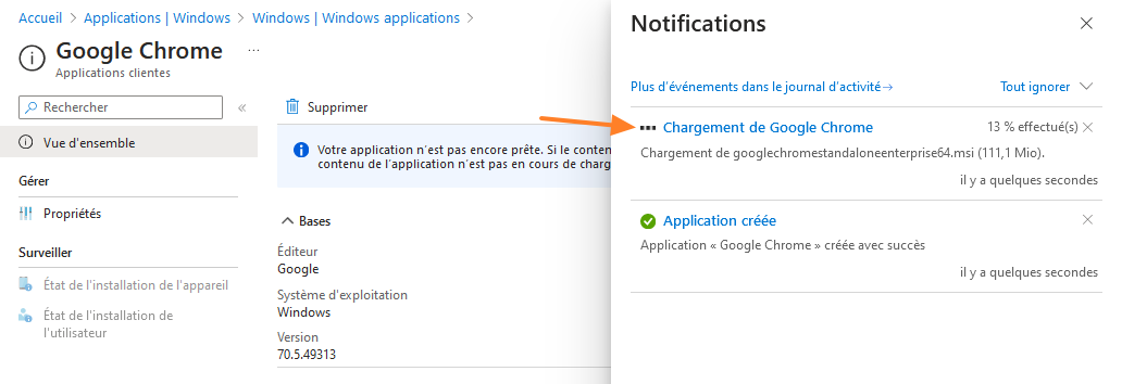 Windows - Comment déployer Google Chrome avec Intune