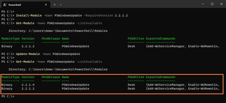 Prise en main des modules PowerShell - Cours en ligne